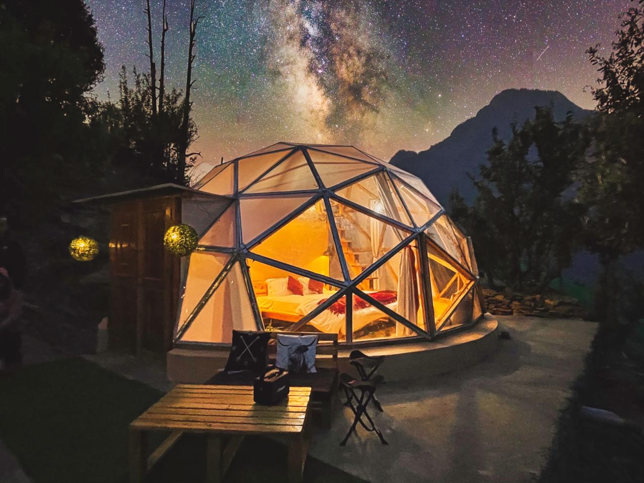 A Cozy Dome & Attic in Parvati Valley | Itsy Bitsy - Dome houses for ...
