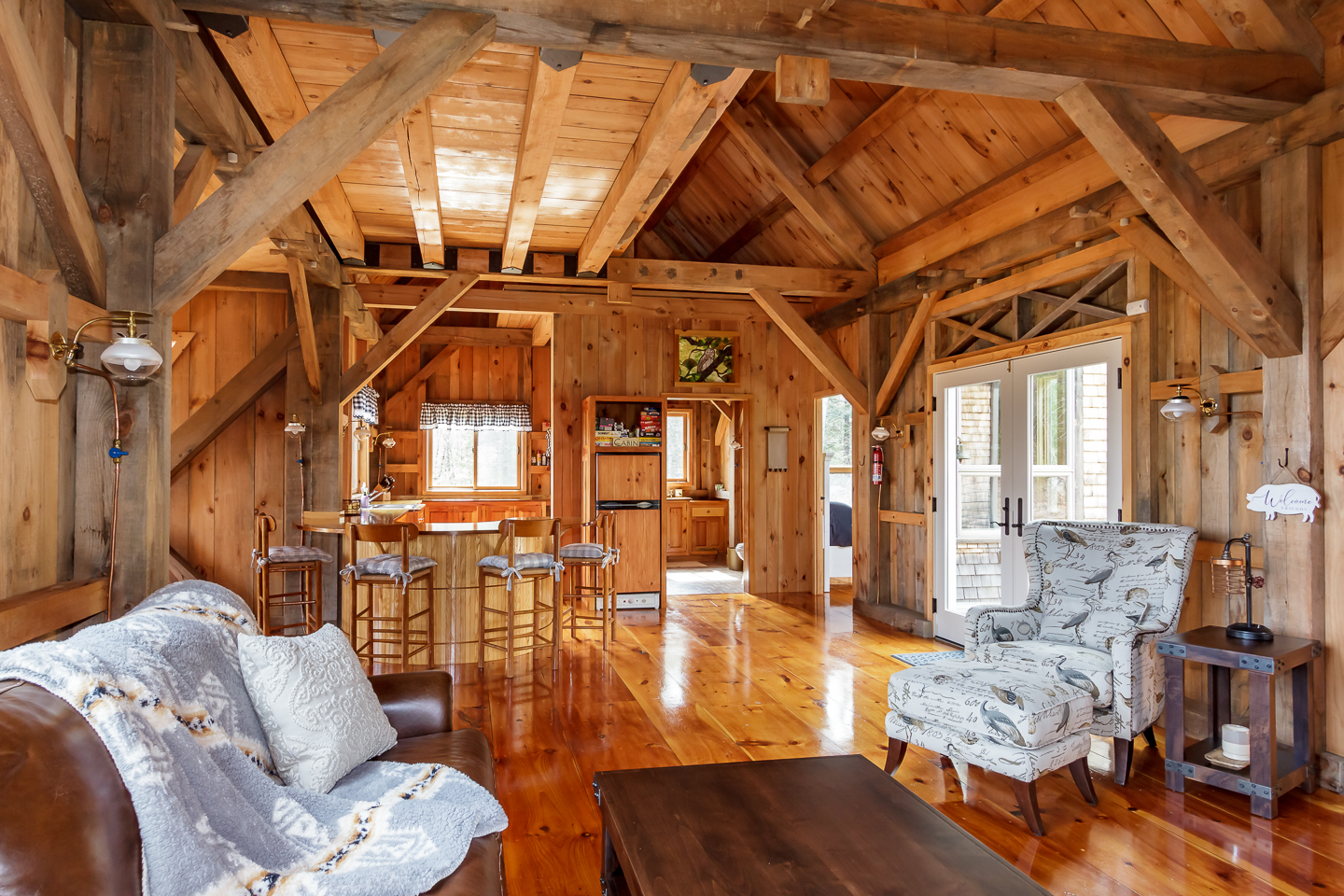 Owls Roost NH Cabin Off the grid, cozy & beautiful - Cabins for Rent in ...